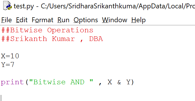 Session – 2 (Operators) – DayDreamsDatabases